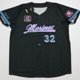 2025 Chiba Lotte Marines Replica Jersey Fourth Satoh #32 | Japan Baseball Jersey Store